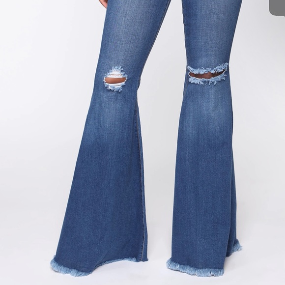 Fashion Nova | Pants & Jumpsuits | Womans High Rise Bell Bottom Jeans ...